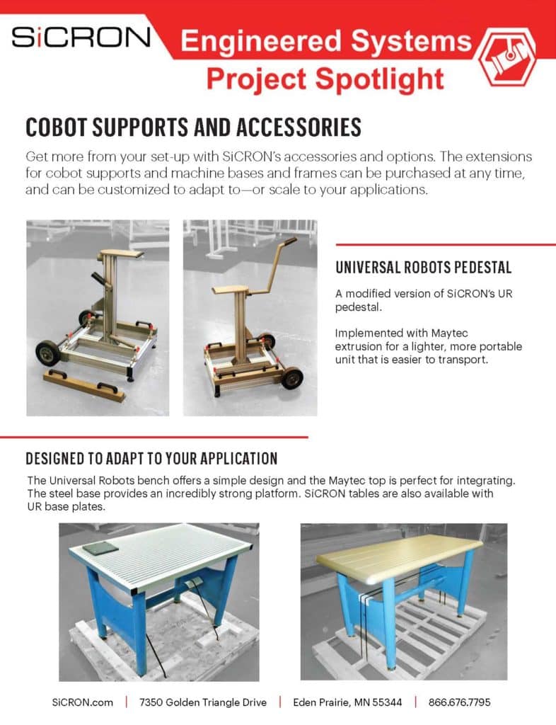 Cobot Supports – SiCRON
