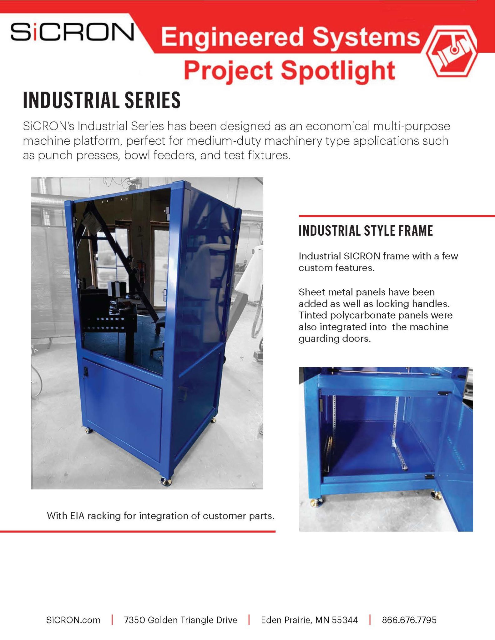 Industrial Series Brochure – SiCRON