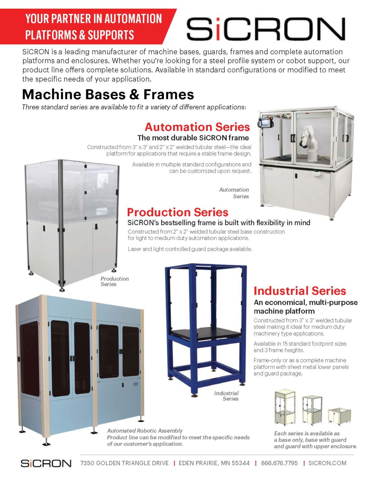 SiCRON Brochure (2 pages) – SiCRON